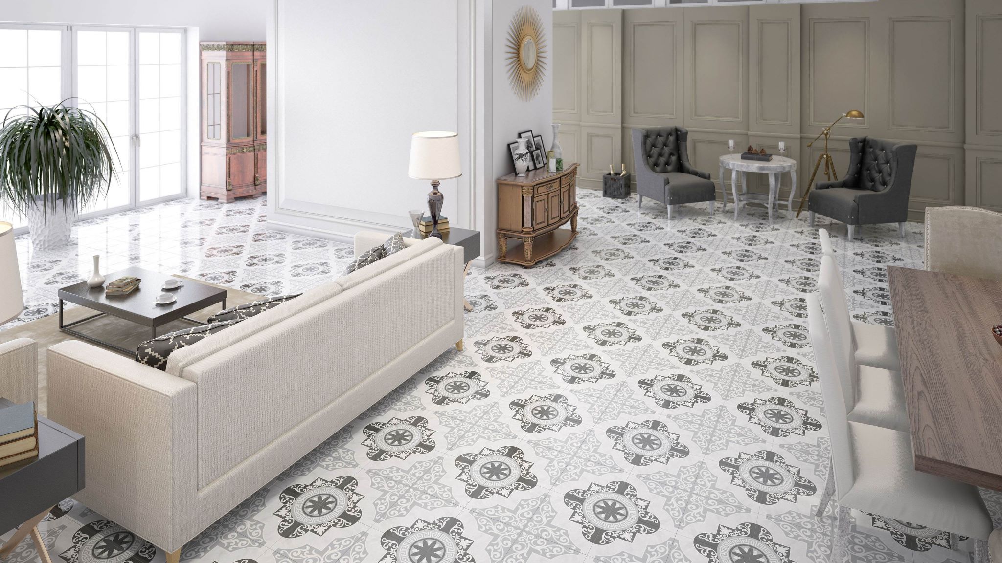 Samboro | Pisos, Azulejos, Fachaletas